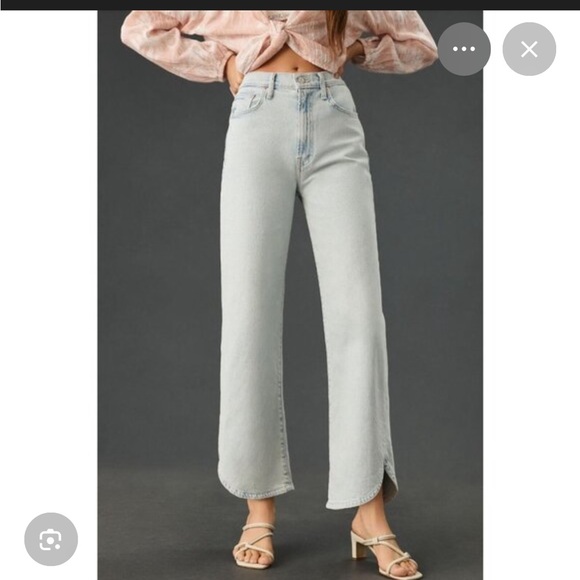MOTHER | Jeans | Mother Light Blue Wide Leg Jeans | Poshmark